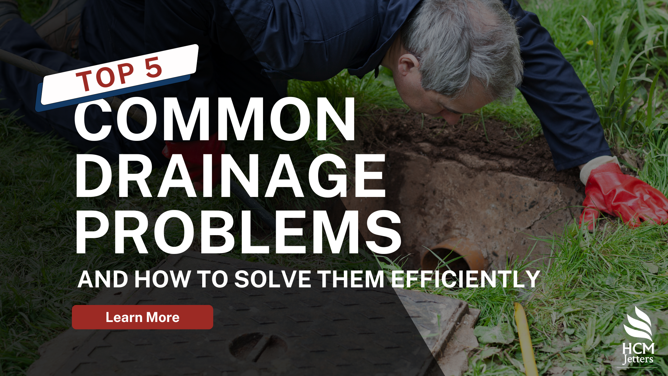 Top 5 Common Drainage Problems | Expert Solutions by HCM Jetters